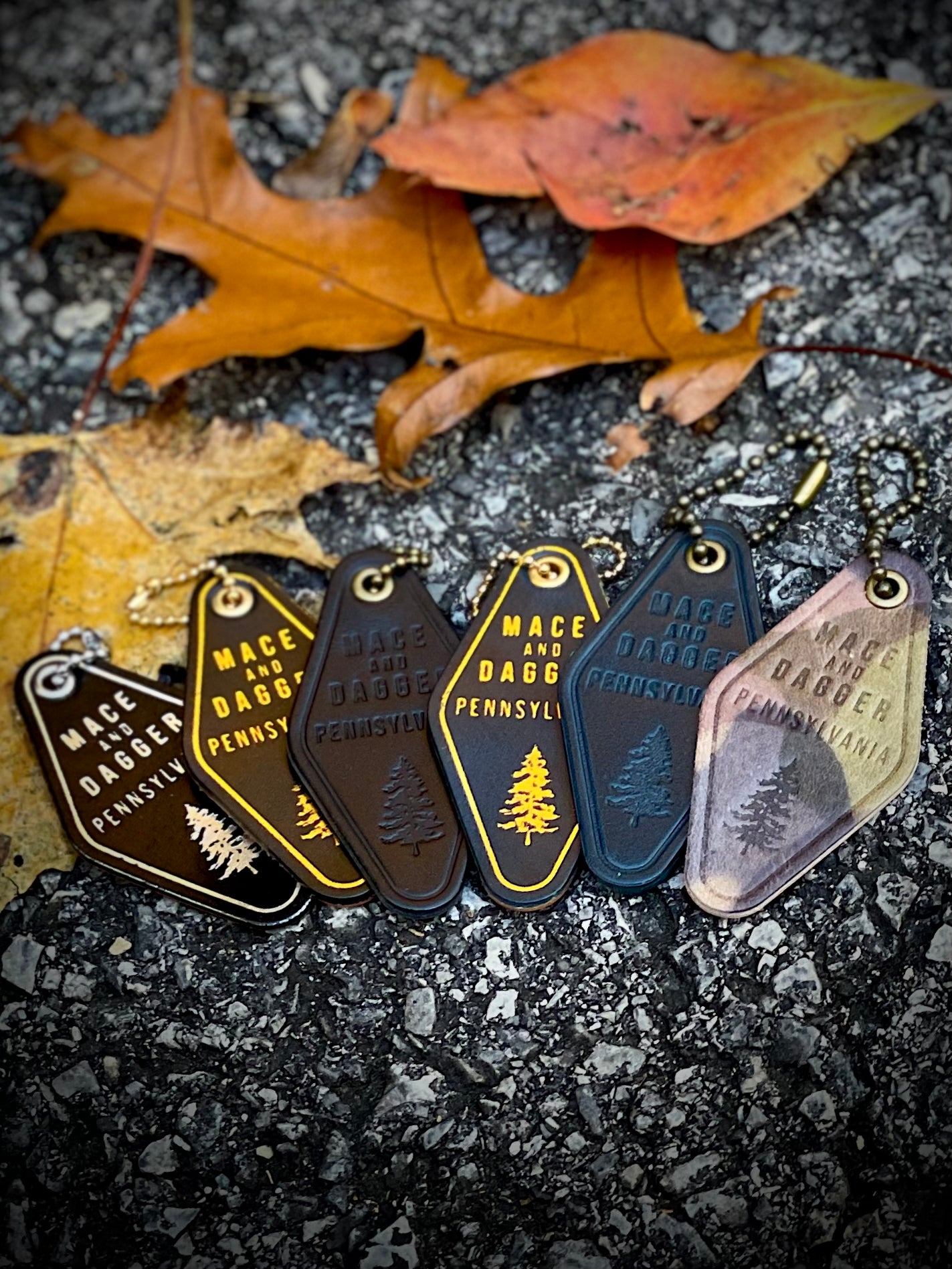 Hotel Key-fob Keychain – Mace & Dagger Tattoo Parlor